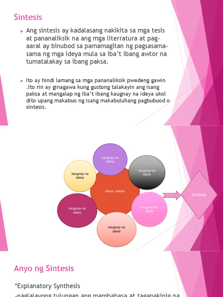 Sintesis at Bionote | PDF