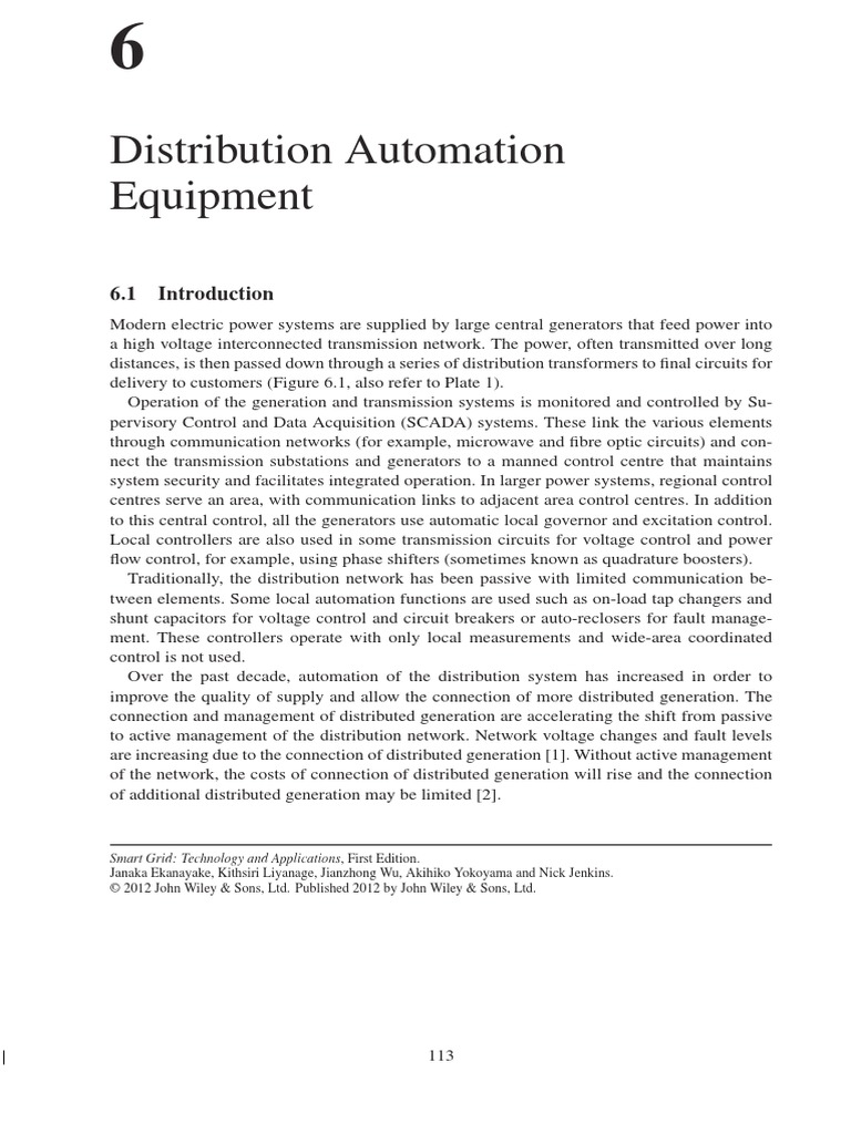 Substation Automation | PDF | Electrical Substation | Power (Physics)