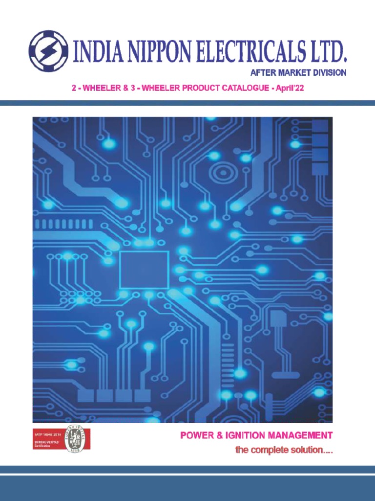 Inel Catalogue - Apr'22 | PDF | Components | Electrodynamics