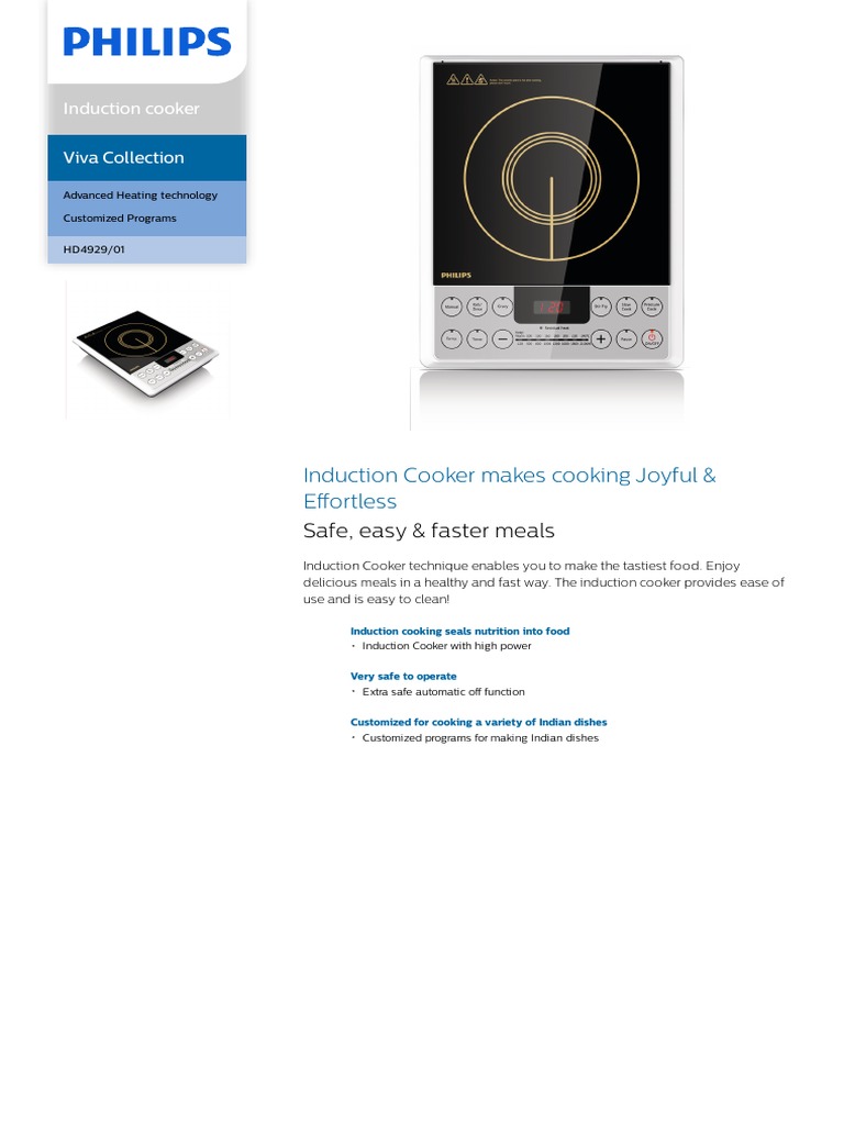 4929 Leaflet | PDF | Kitchen Stove | Electric Power