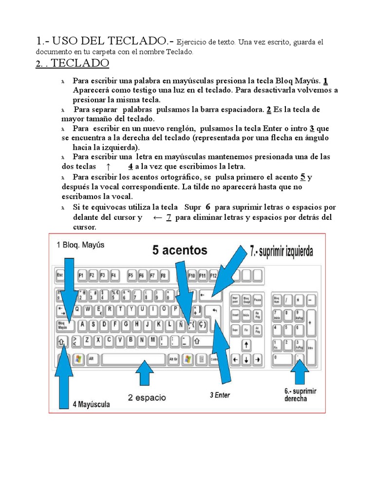 Ejercicio 1 Teclado | PDF