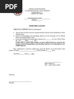 Certificate of No Renovation PDF | PDF