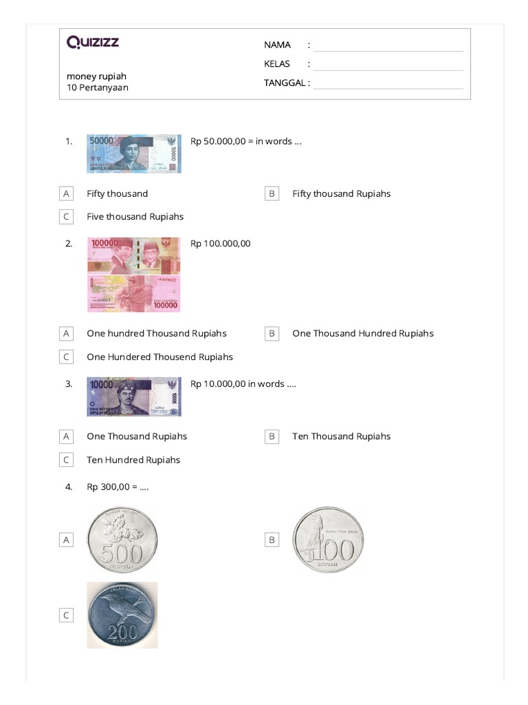 Money Rupiah | PDF