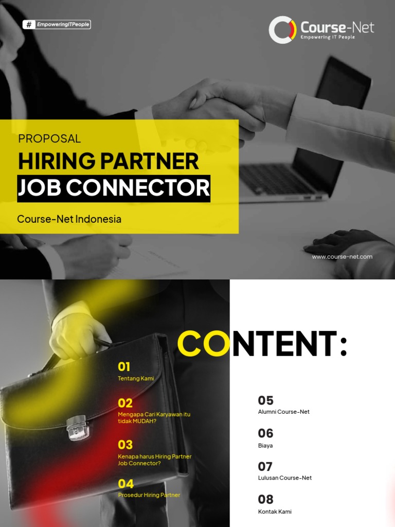 Proposal Kerja Sama Hiring Partner | PDF | Karier & Perkembangan | Komputer