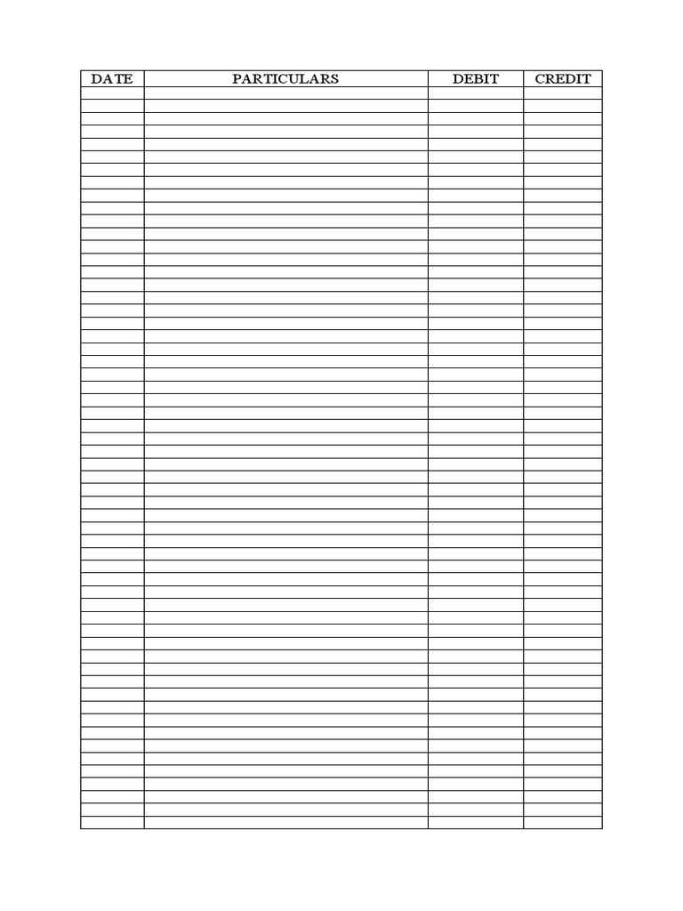 Journal Entry Sheet | PDF