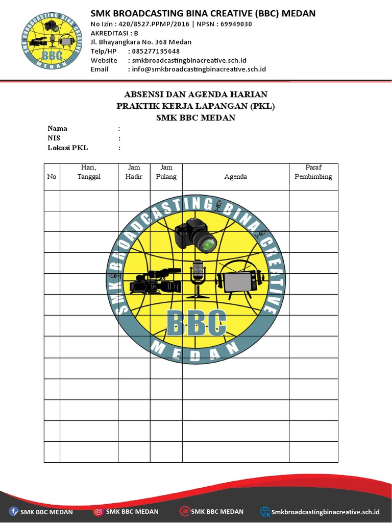 Tata Tertib PKL SMK BBC Medan | PDF | Bisnis