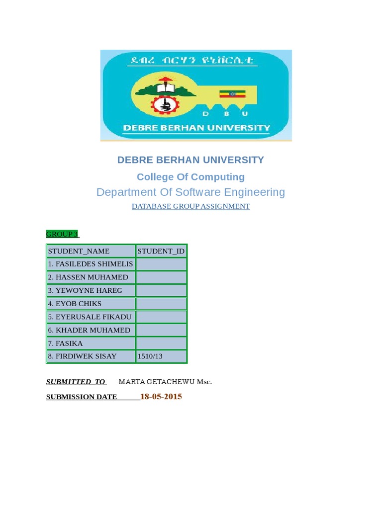 Dbms Assignment | PDF