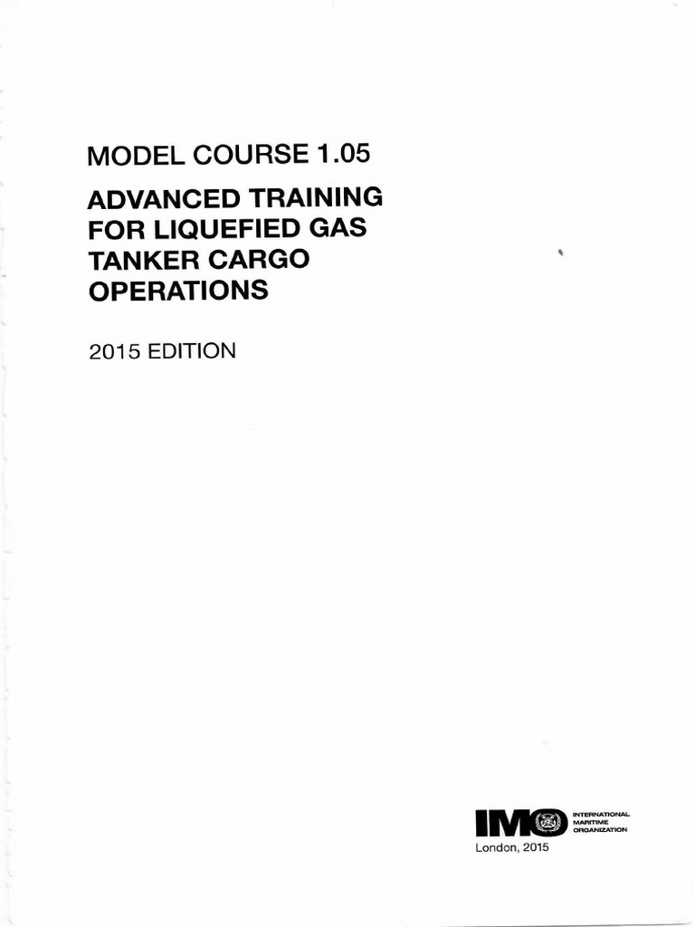 IMO Model Course 1.05 ALGT, 2015 Edition | PDF