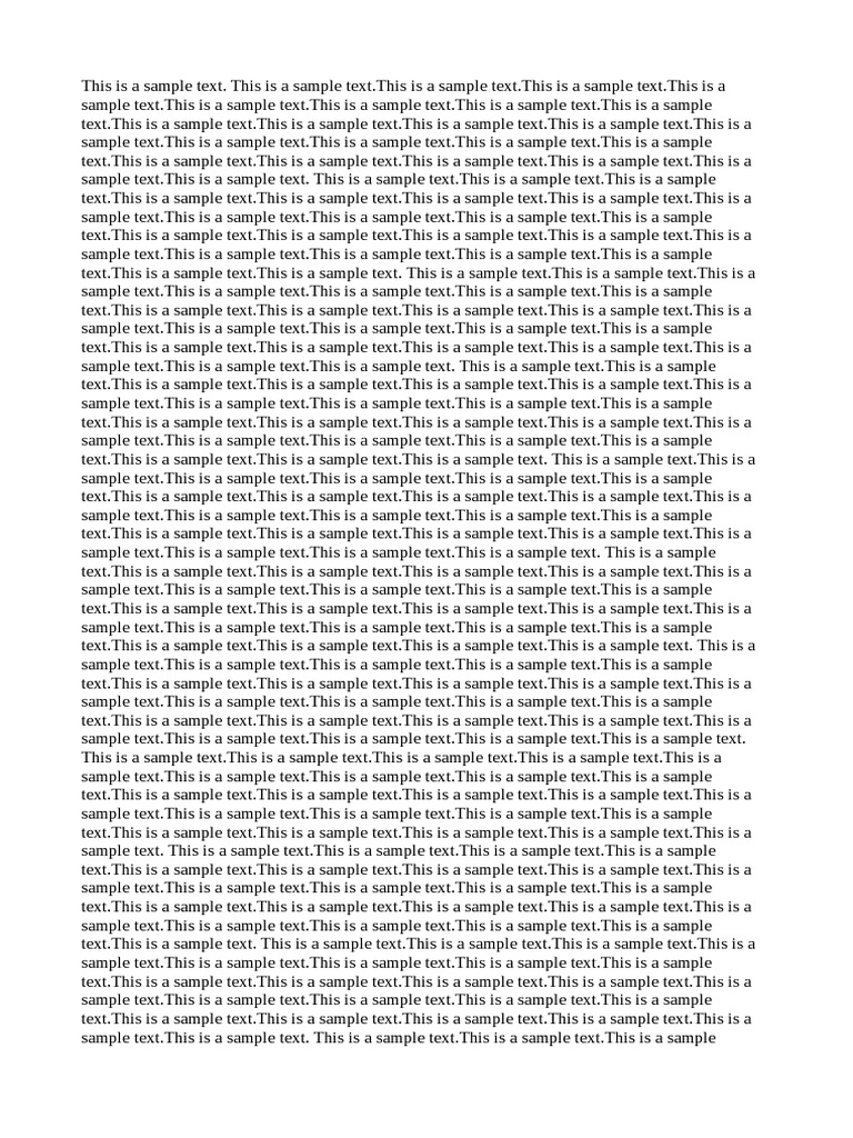 Sample Text Overview | PDF | Language Arts & Discipline