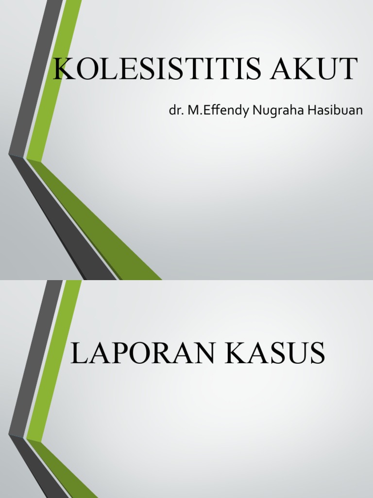 Kolesistitis | PDF