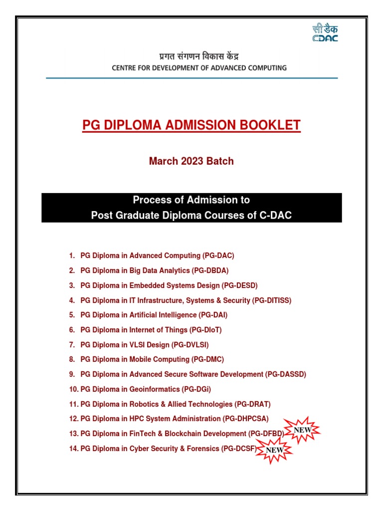 Admission Booklet | PDF | University And College Admission ...