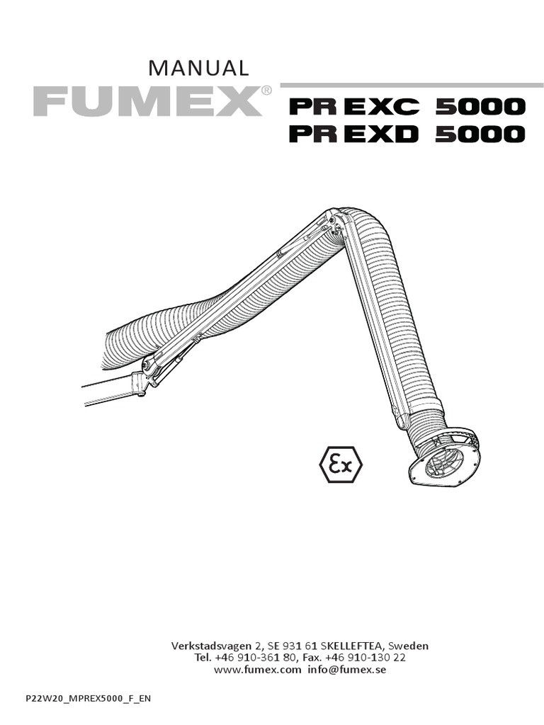 Manual PR 5000 Exc Exd F en | PDF