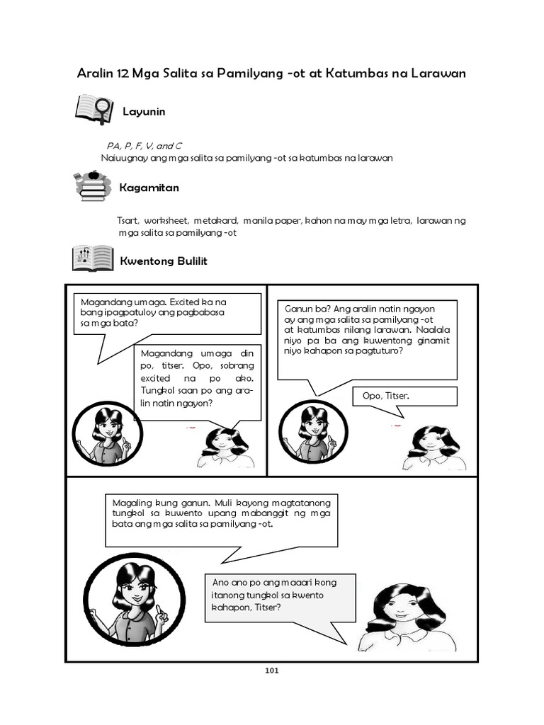 BRB4 English Aralin12to21 Module | PDF