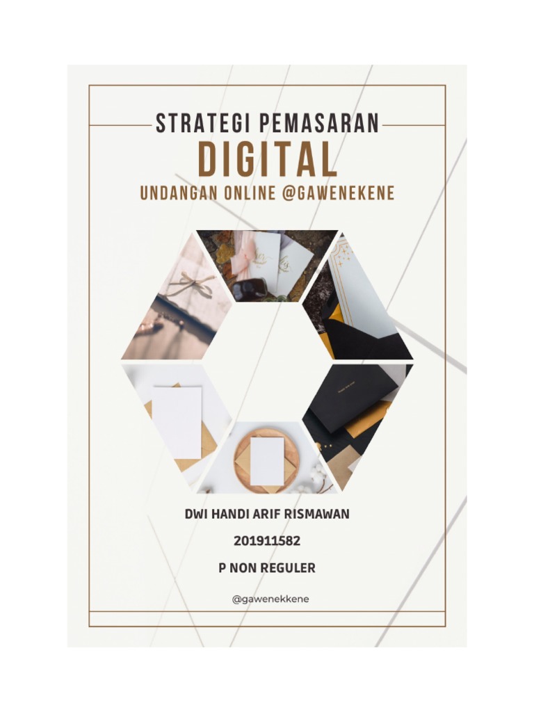 Strategi Pemasaran Digital | PDF