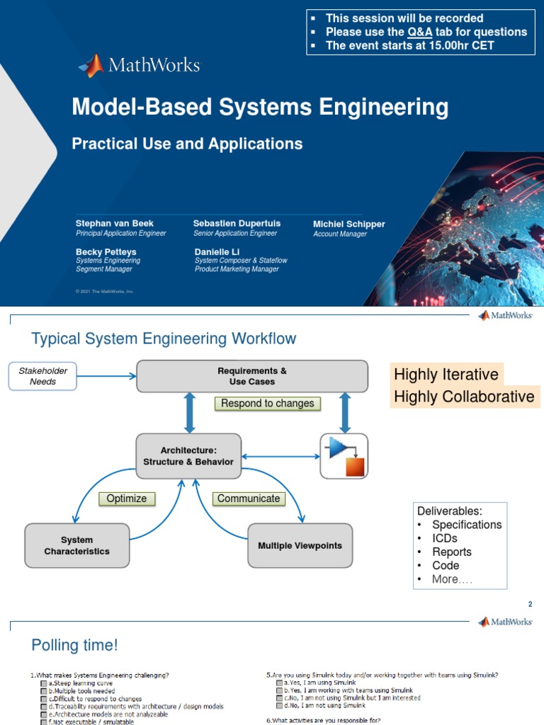 MBSE - Practical Use and Applications | PDF | System | Simulation