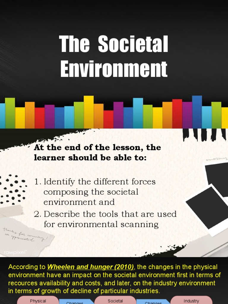 C3L2 The Societal Environment | PDF | Entrepreneurship | Economies