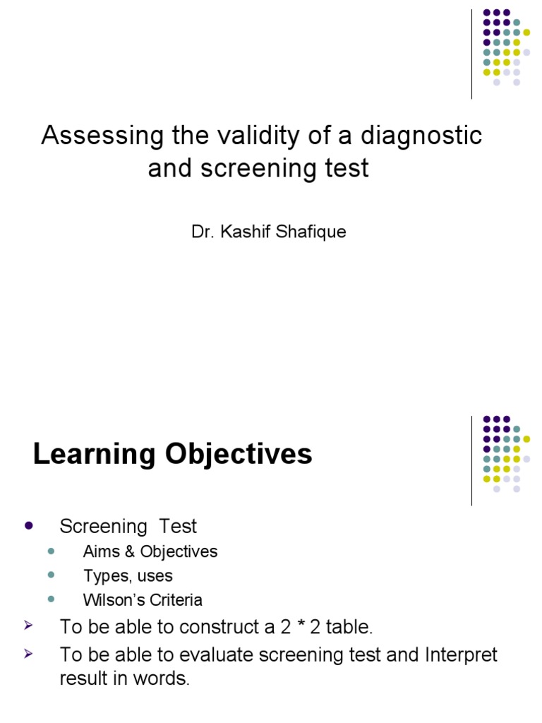Screening - Master - 2022 | PDF