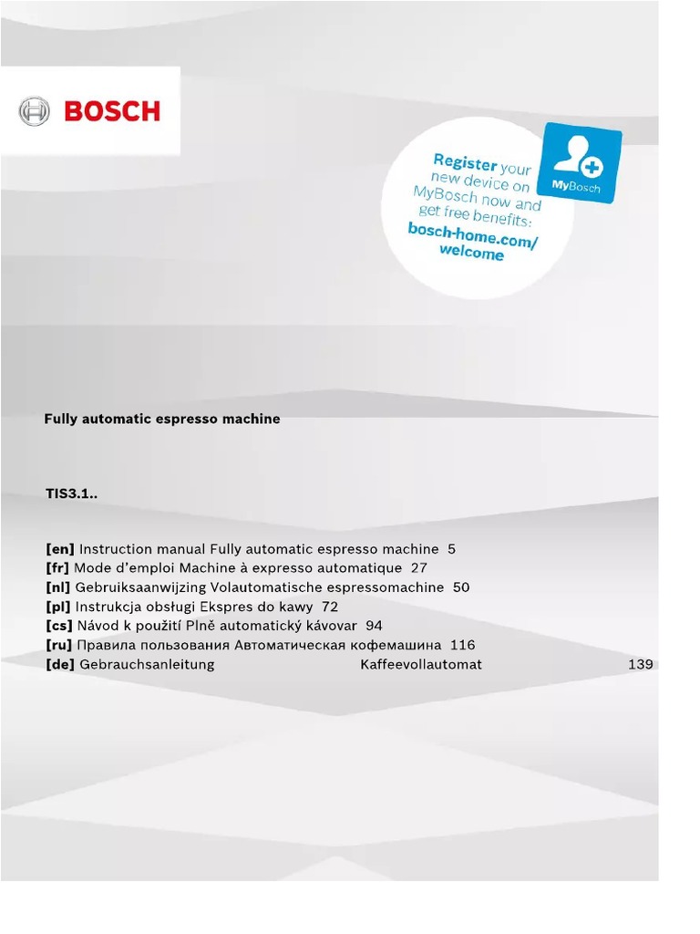 Bosch Vero Cup 100 | PDF