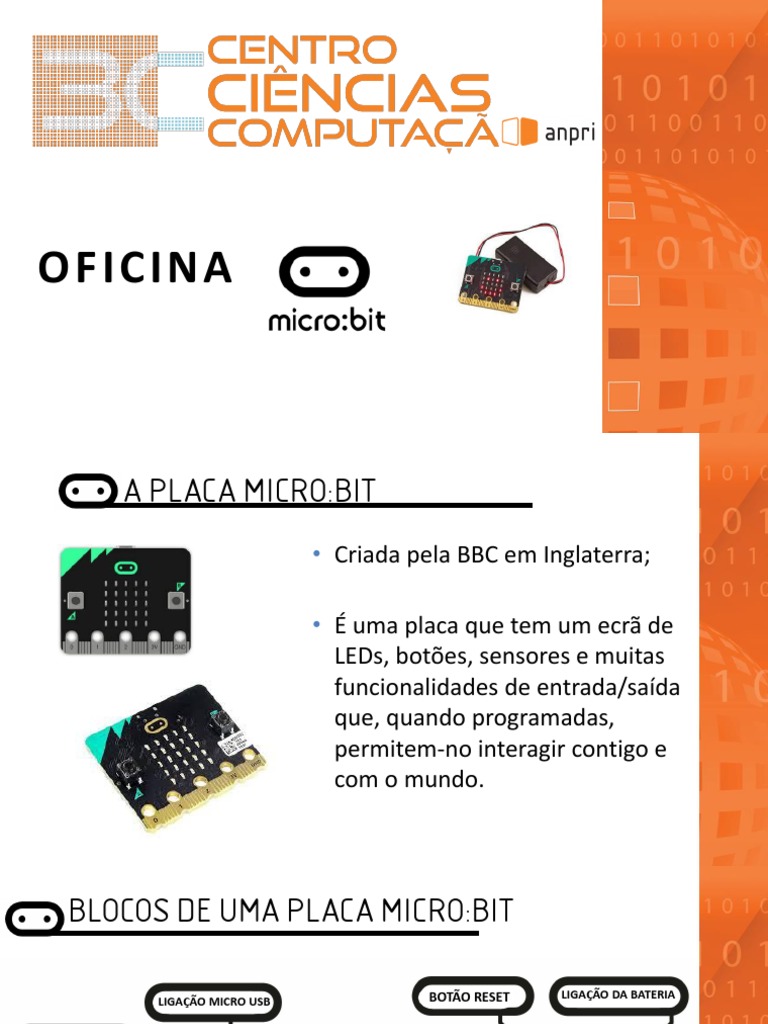 Apresentação Sobre Microbit | PDF