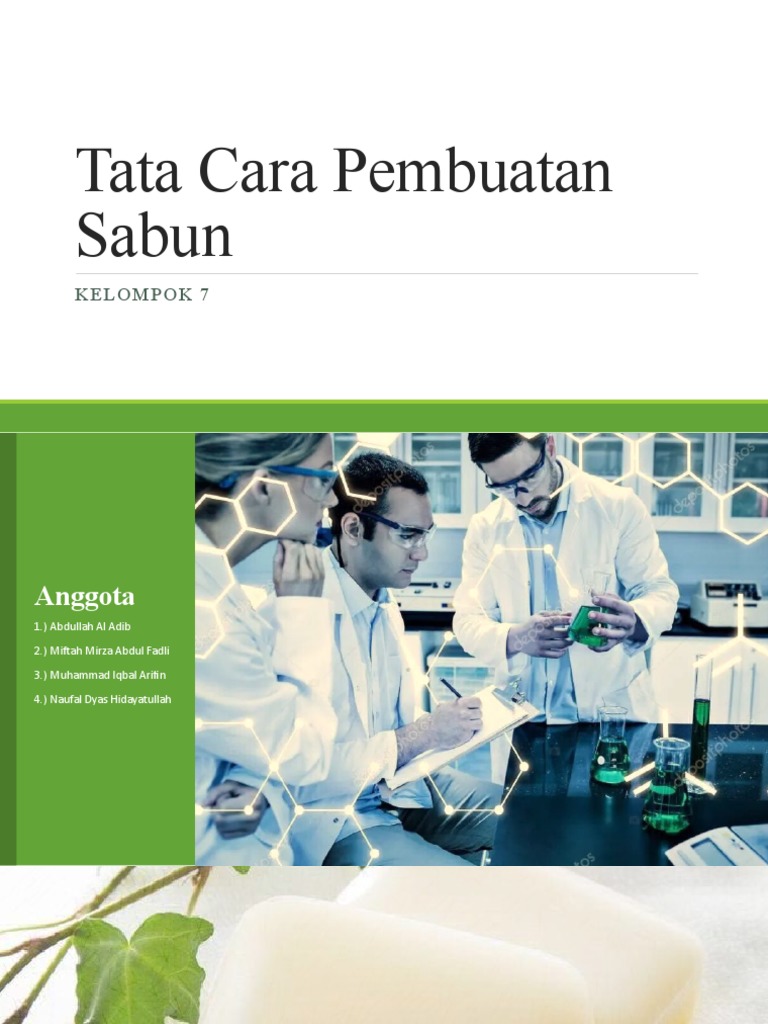 Tata Cara Pembuatan Sabun | PDF