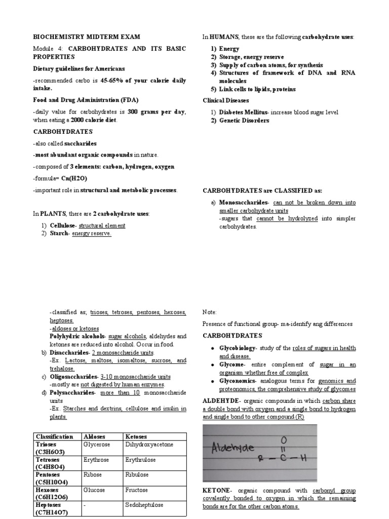Biochemistry Midterm Exam | PDF Biochemistry Midterm Exam | PDF