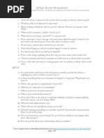 The 36 Questions That Lead To Love - The New York Times | PDF | Love