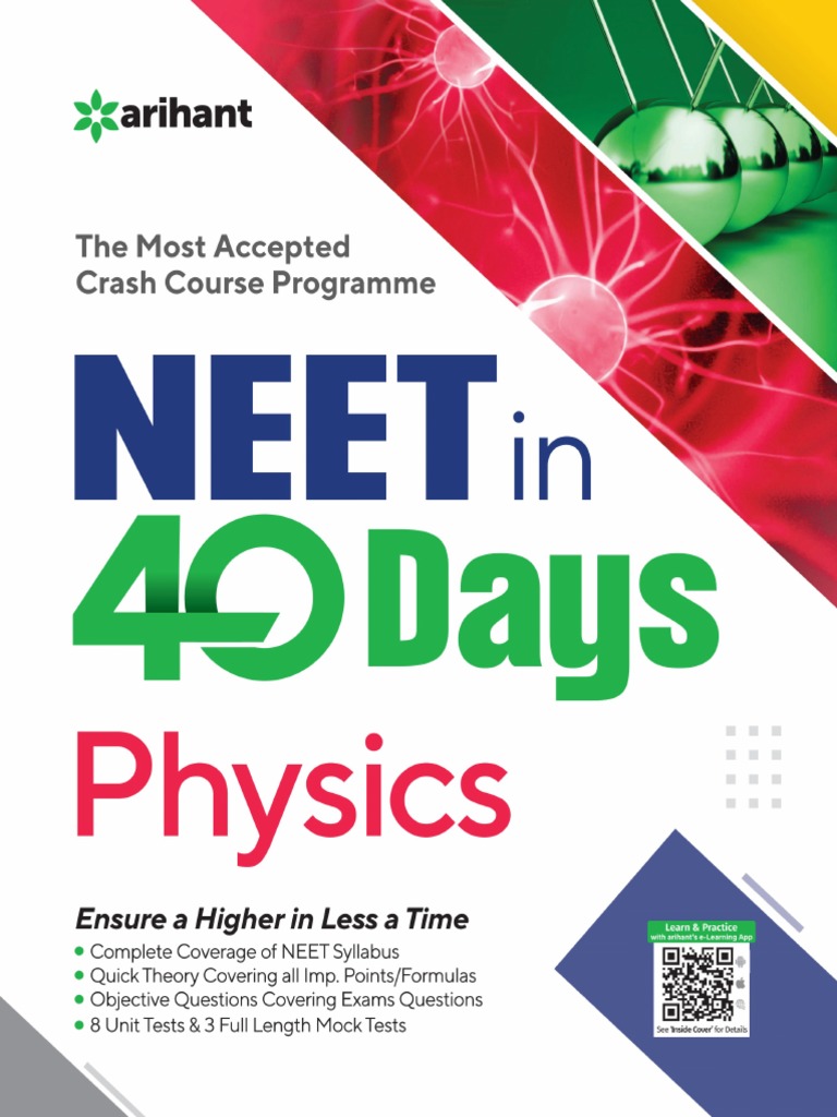40 Days NEET Physics Arihant | PDF | Magnetic Field | Newton's Laws Of ...