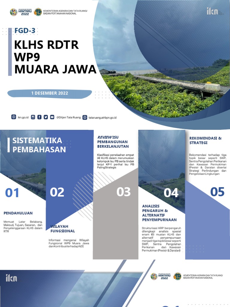 KLHS RDTR WP9 MUARA JAWA - v011222 | PDF