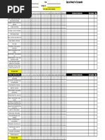 Vehicle Handover Checklist Excel | PDF | Technology & Engineering