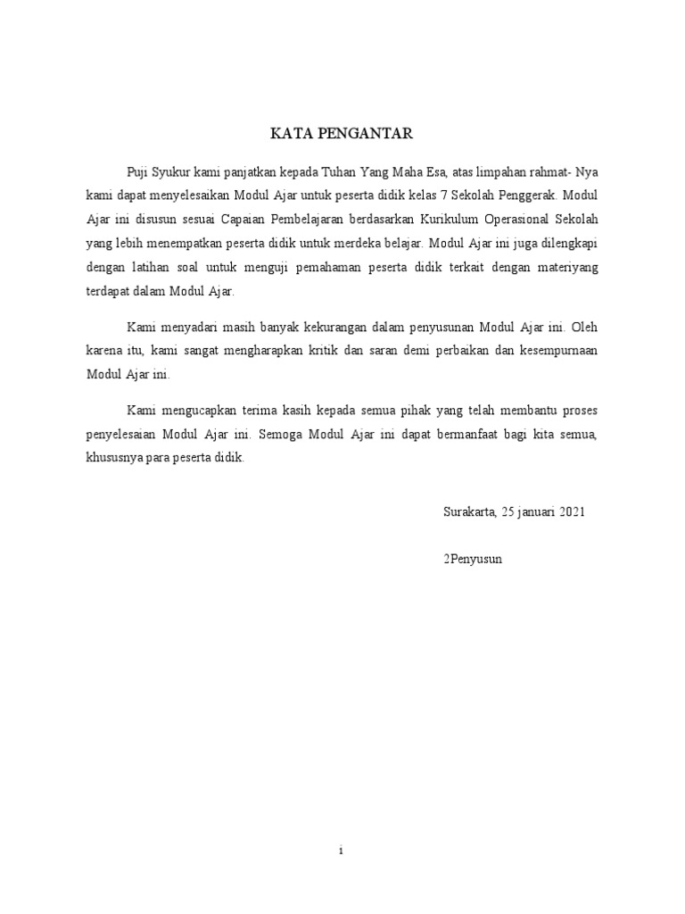 Modul Ajar Ipa SMT 2 MGMP | PDF