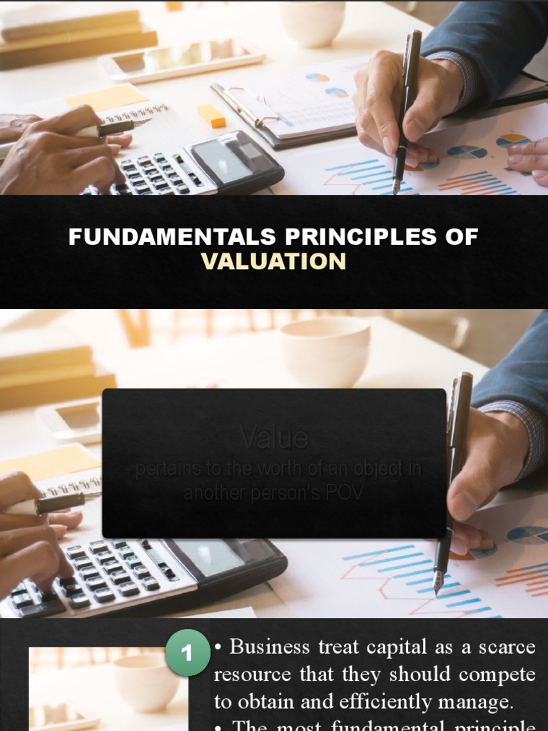 Fundamentals Principles of Valuation | PDF | Valuation (Finance ...