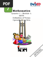 Math 7 ADM Module 7 FINAL | PDF | Numbers | Square Root