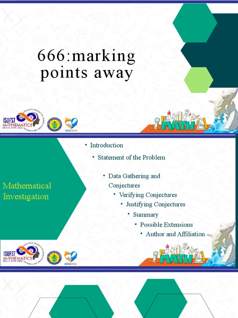 Mathematical Investigation Presentation | PDF | Communication | Computing