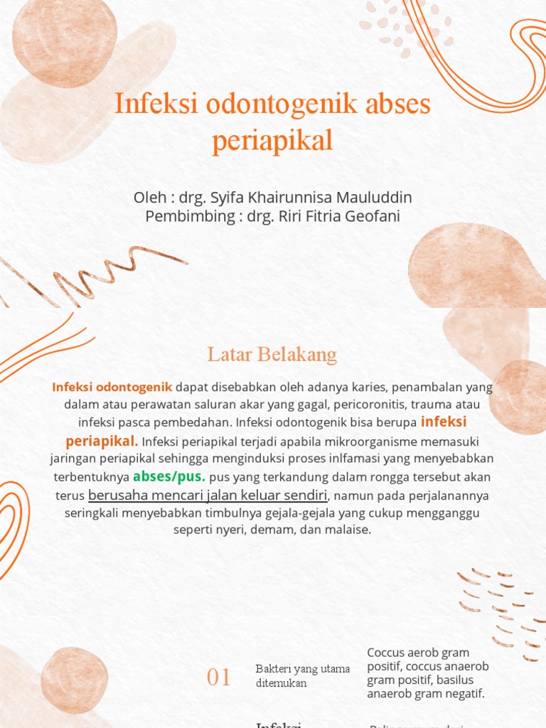Infeksi Odontogenik Abses Periapikal | PDF