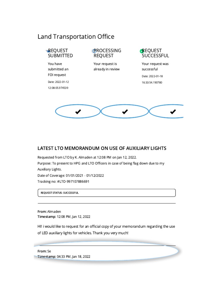 eFOI - Electronic Freedom of Information - Request | PDF | Law