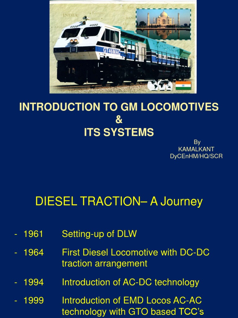 GM Locomotive STC | PDF | Electric Motor | Engines