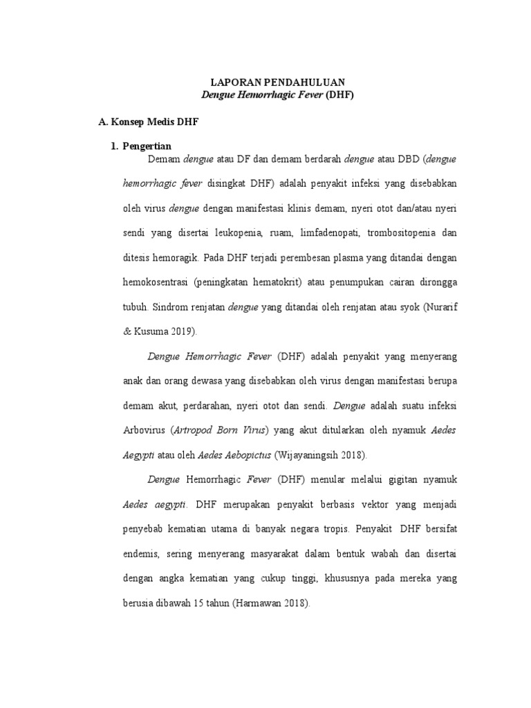 LP SLG (Jejen) DHF Sdki | PDF