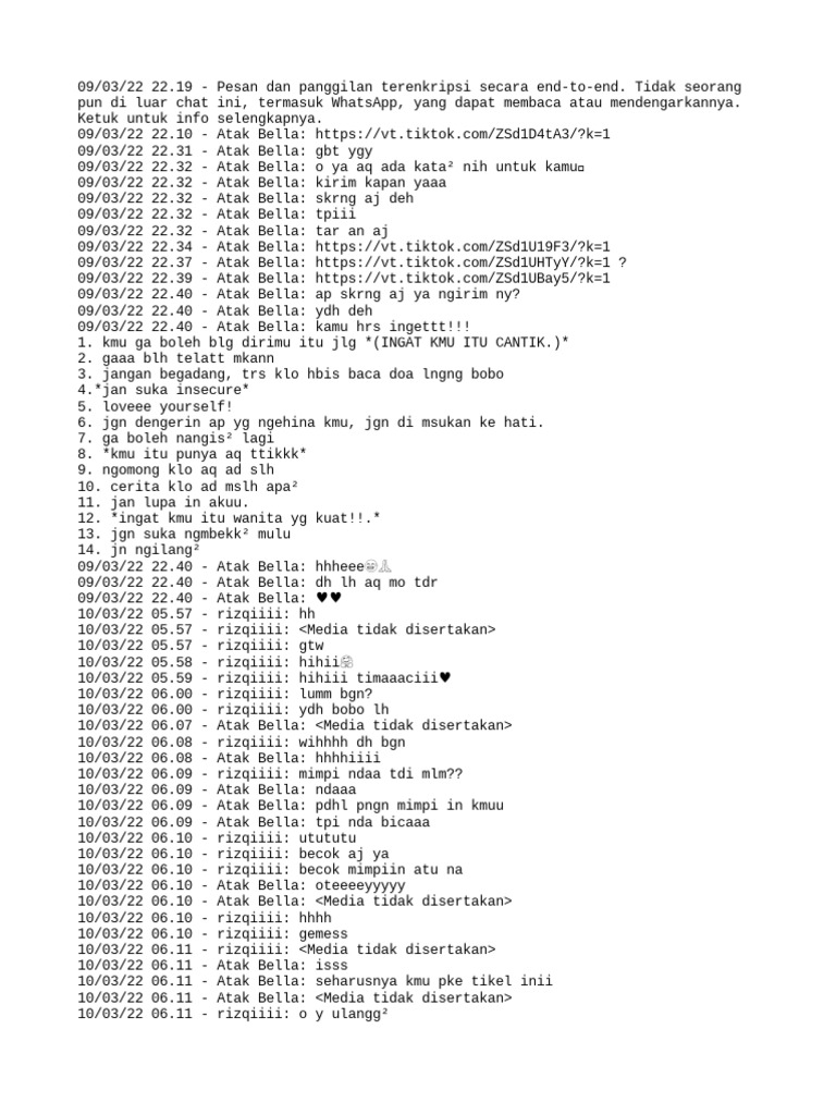 Chat WhatsApp Dengan Atak Bella | PDF | Olahraga & Rekreasi