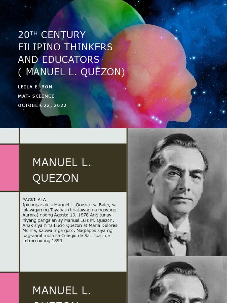 20th Century Filipino Thinkers and Educators | PDF | Citizenship