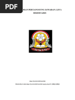 Contoh Laporan Pertanggungjawaban (LPJ) OSIS | PDF | Karier & Perkembangan