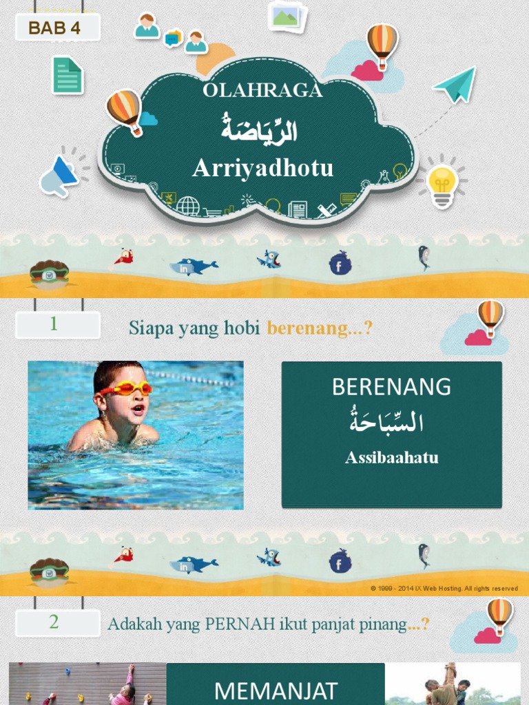 Bahasa Arab BAB Olahraga | PDF