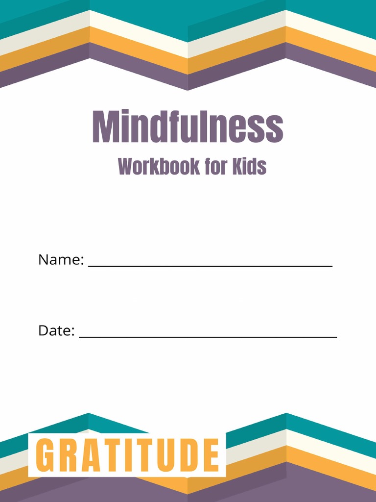 Mindfulness Workbook Gratitude 1 | PDF