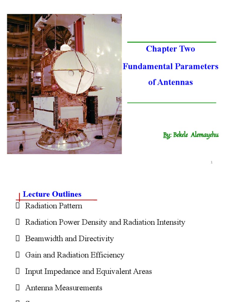 CH-2 Fundamental Parameters of Antenna | Download Free PDF | Antenna ...