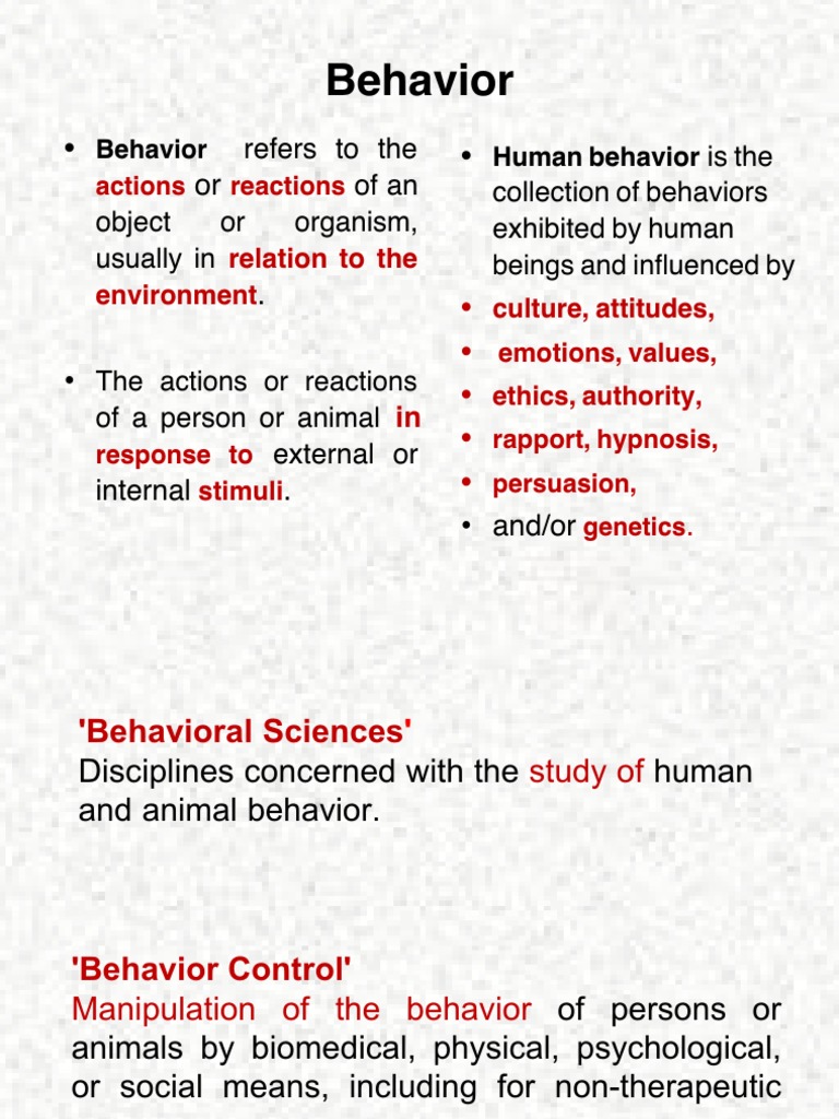 Behavioural Sciences And Dentistry – VACMTS