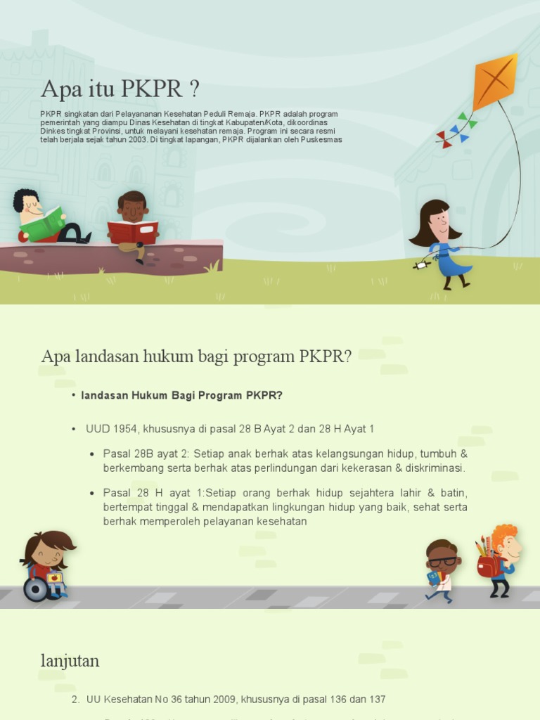 Program PKPR: Pelayanan Kesehatan Remaja | PDF