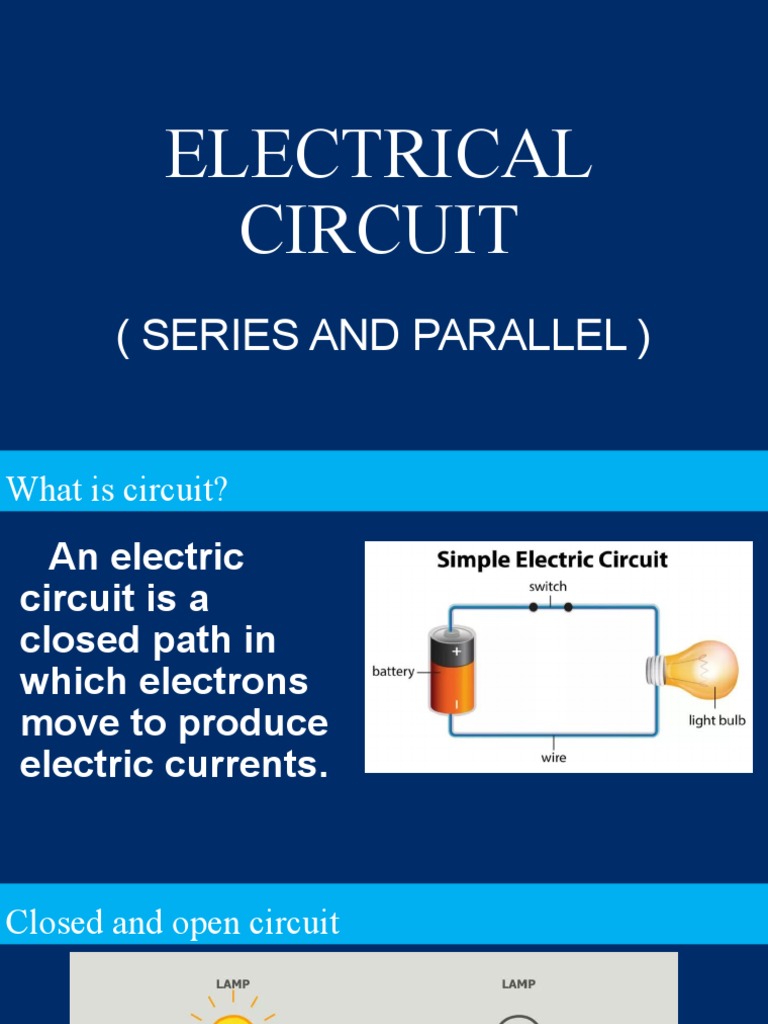 Infosheet 5.2-3 The Flow of Electricity - Circuit | PDF