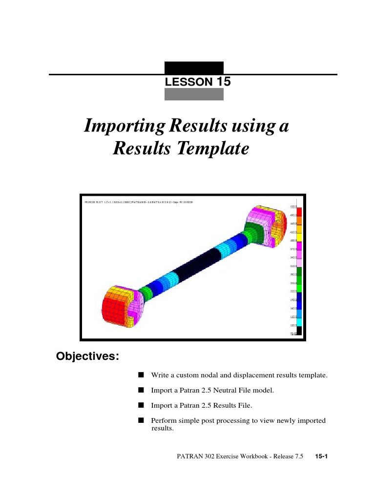 Exercise 15 Making A Result Template | PDF | Computer File | Stress ...