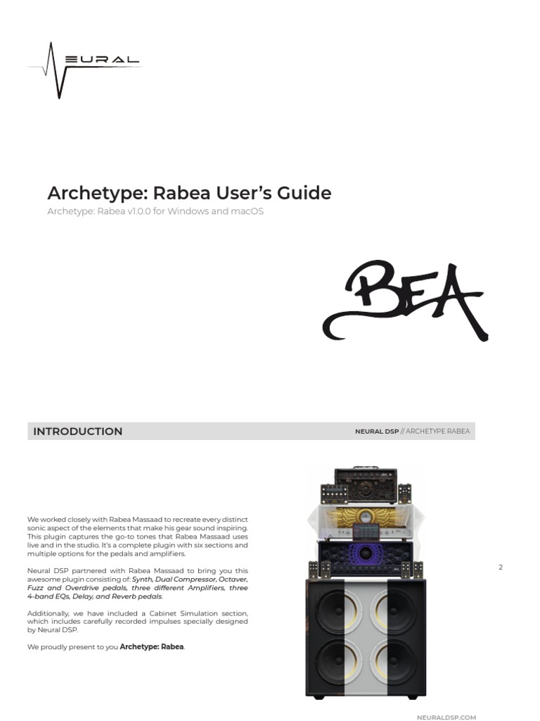 Archetype Rabea v1.0.0 | PDF | Computing | Computer Engineering