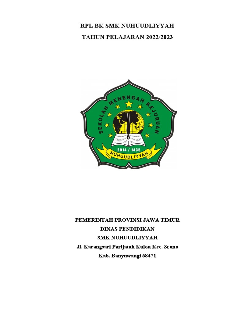 Cover RPL BK SMK Nuhuudliyyah | PDF