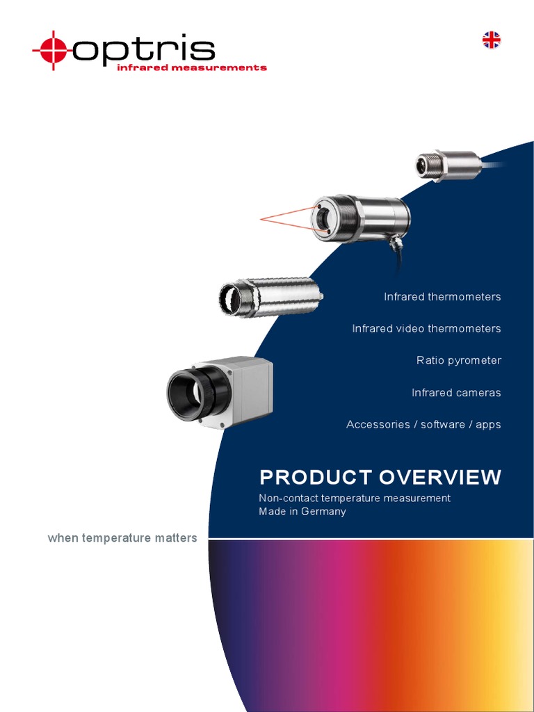 Optris Product Brochure | PDF | Infrared | Metrology